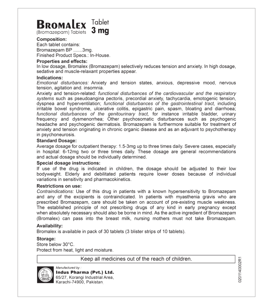 Bromalex-Leaflet – Indus Pharma